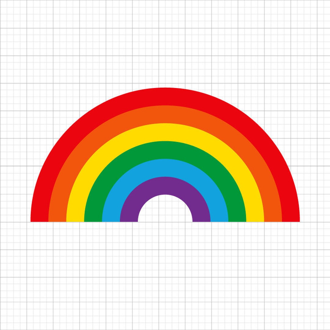 Rainbow SVG Files for Cricut | Digital Download | DIY Craft Svgs ...