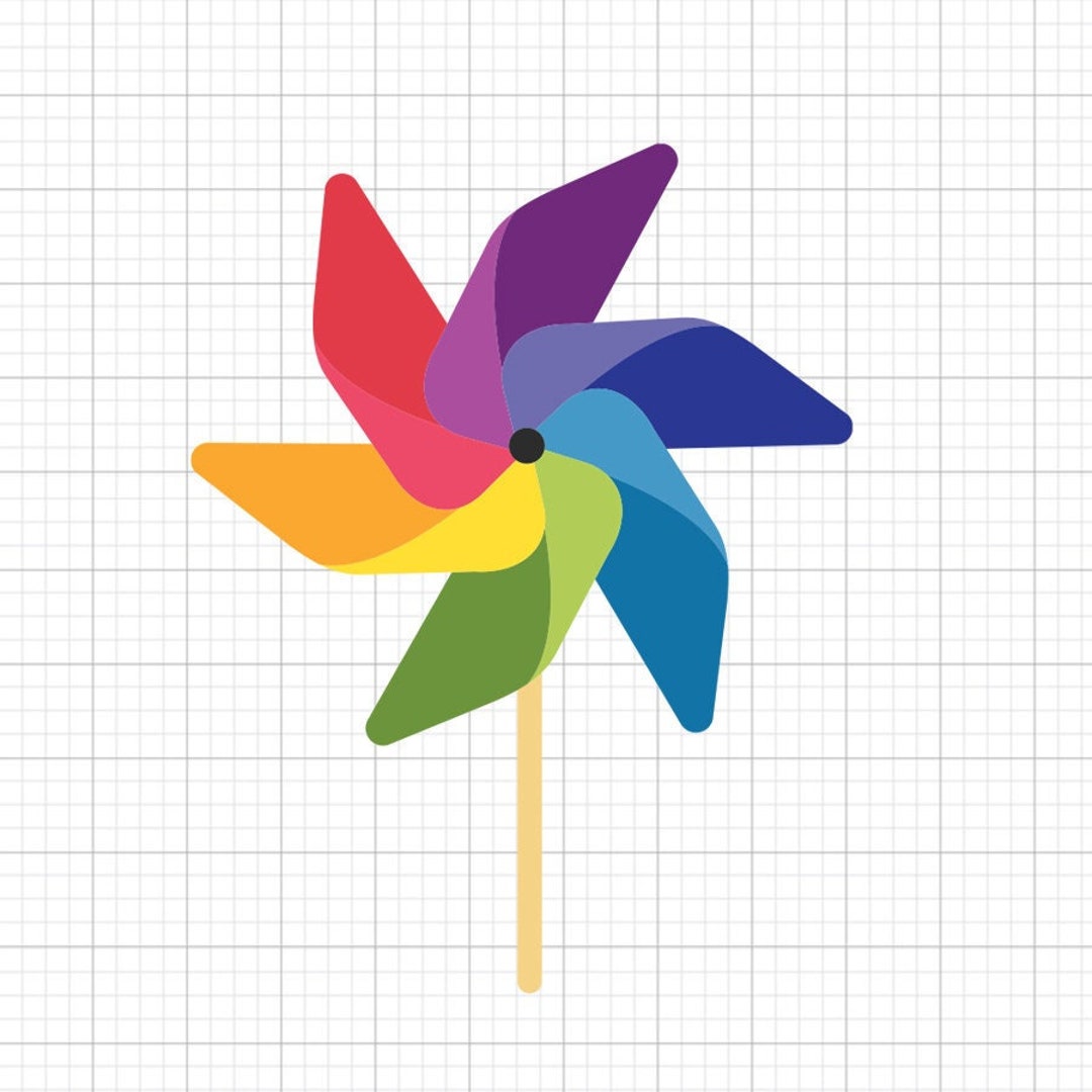 Pinwheel Svg, Svg Files, Svg Files for Cricut, Svg Cricut, Svg Images ...