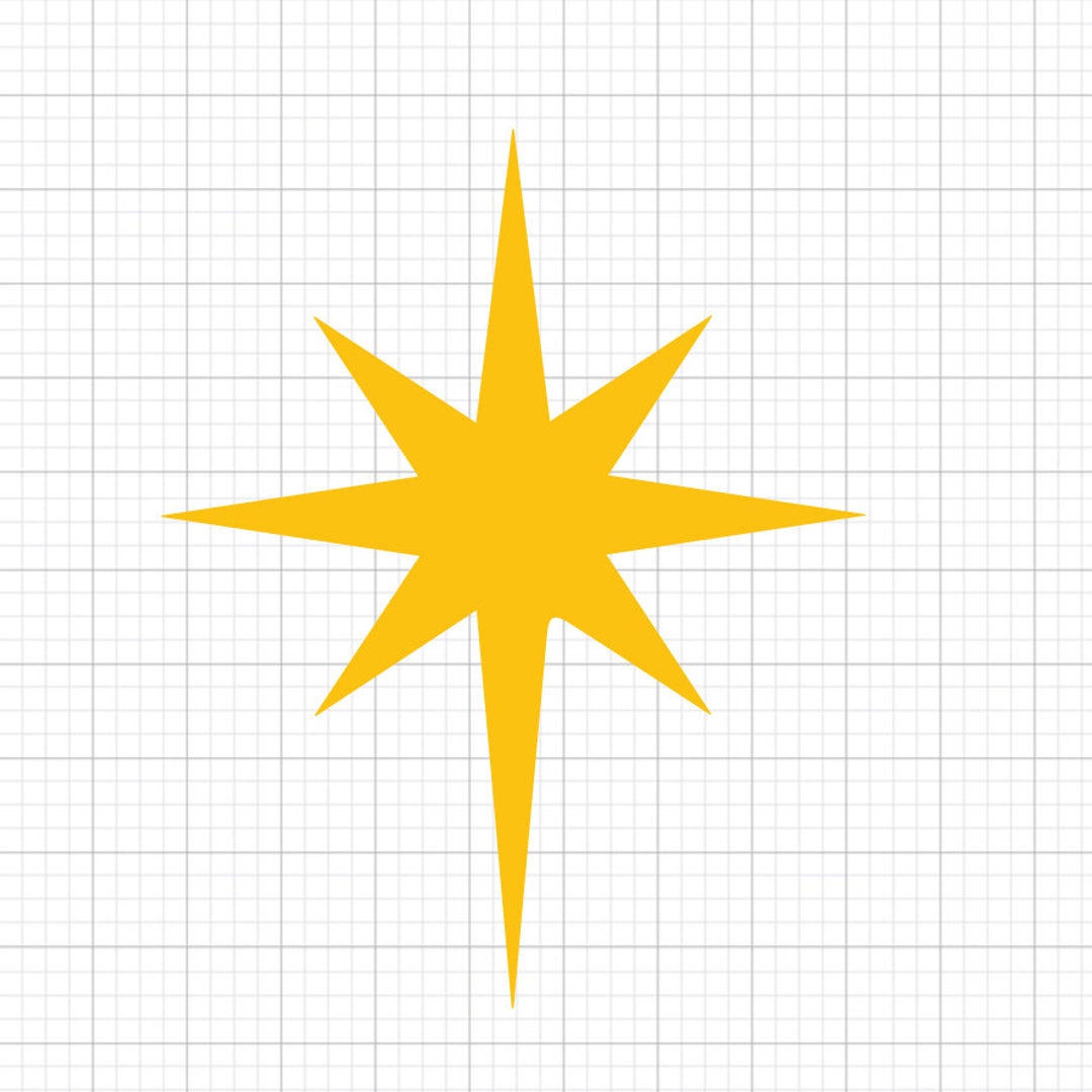 Christmas Star SVG Files for Cricut | Digital Download | SVG Designs ...