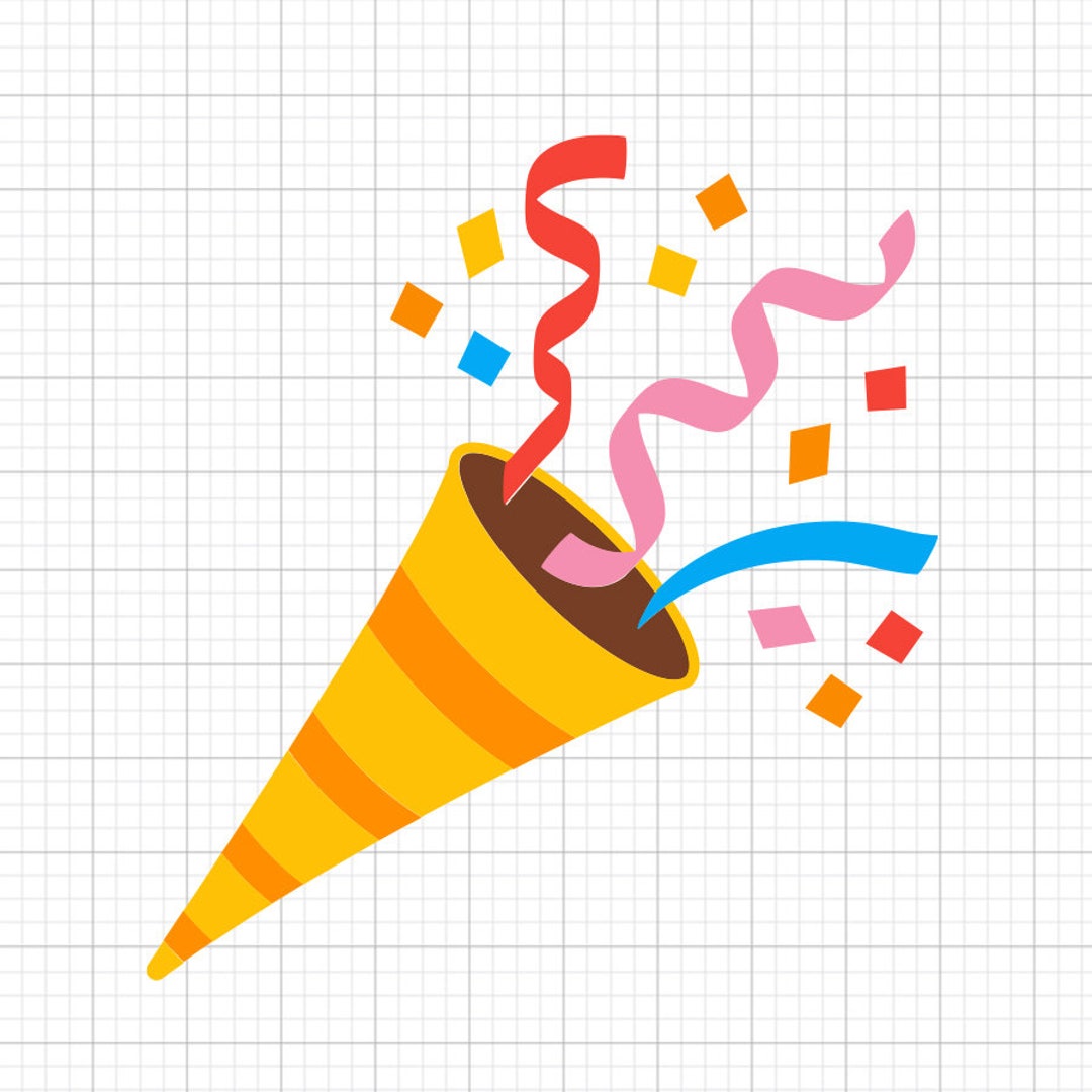 Party Popper Party Popper Svg Birthday Party Svg Birthday - Etsy