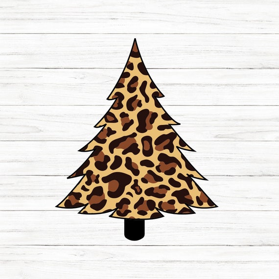 Leopard Print Christmas Tree