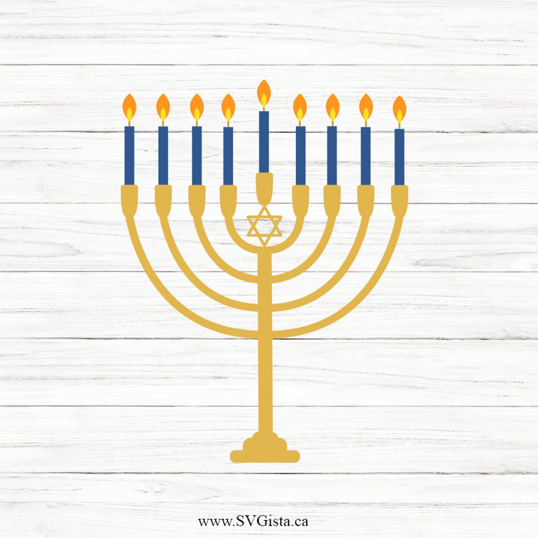 Menorah, Menorah Svg, Hanukkah, Hanukkah Svg, Cricut Svg Files Shirt ...