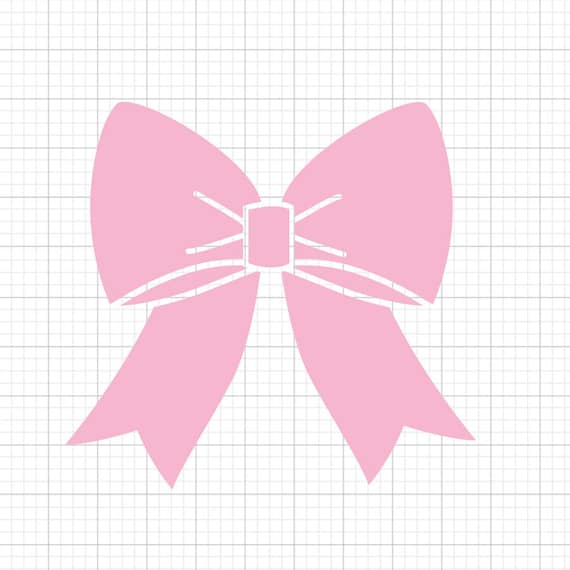 Cheer Bow Silhouette
