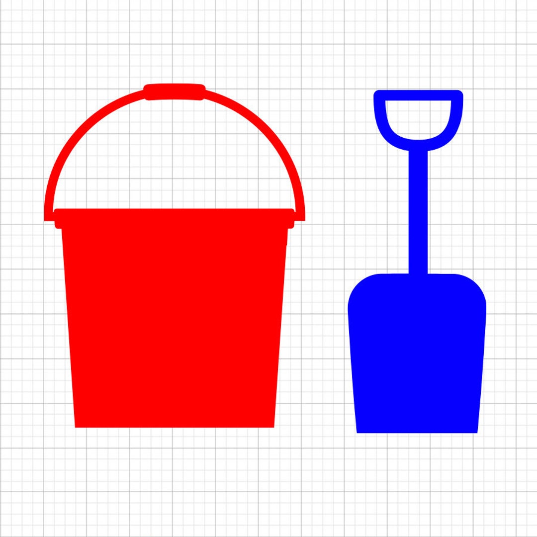 Beach Pail Svg Cricut Svg Files Shirt Svg Silhouette Svg for Cricut ...