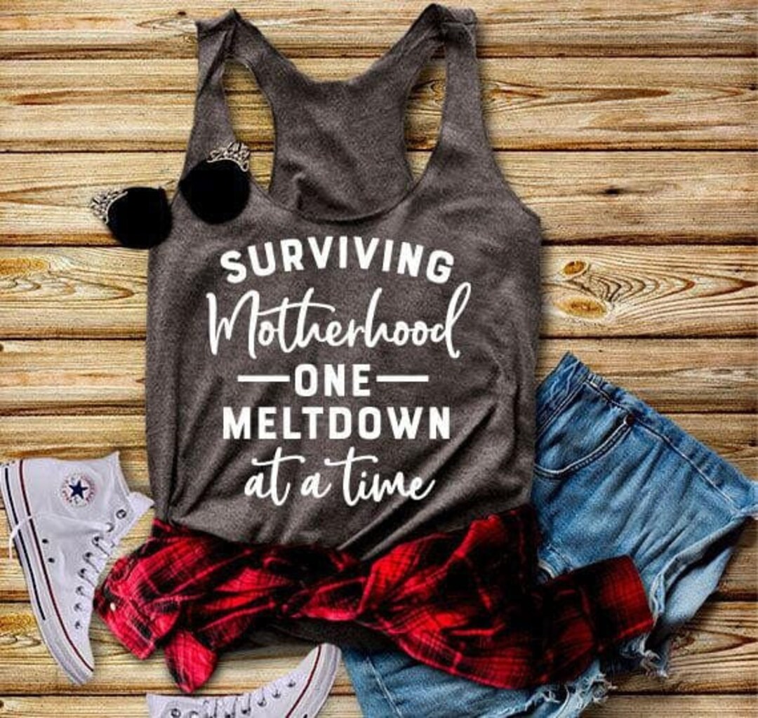 Surviving Motherhood One Meltdown at a Time SVG (digital Download) - Etsy