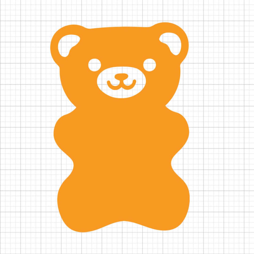 Gummy Bear Svg, Svg Files, Svg Files for Cricut, Svg Cricut, Svg Images ...