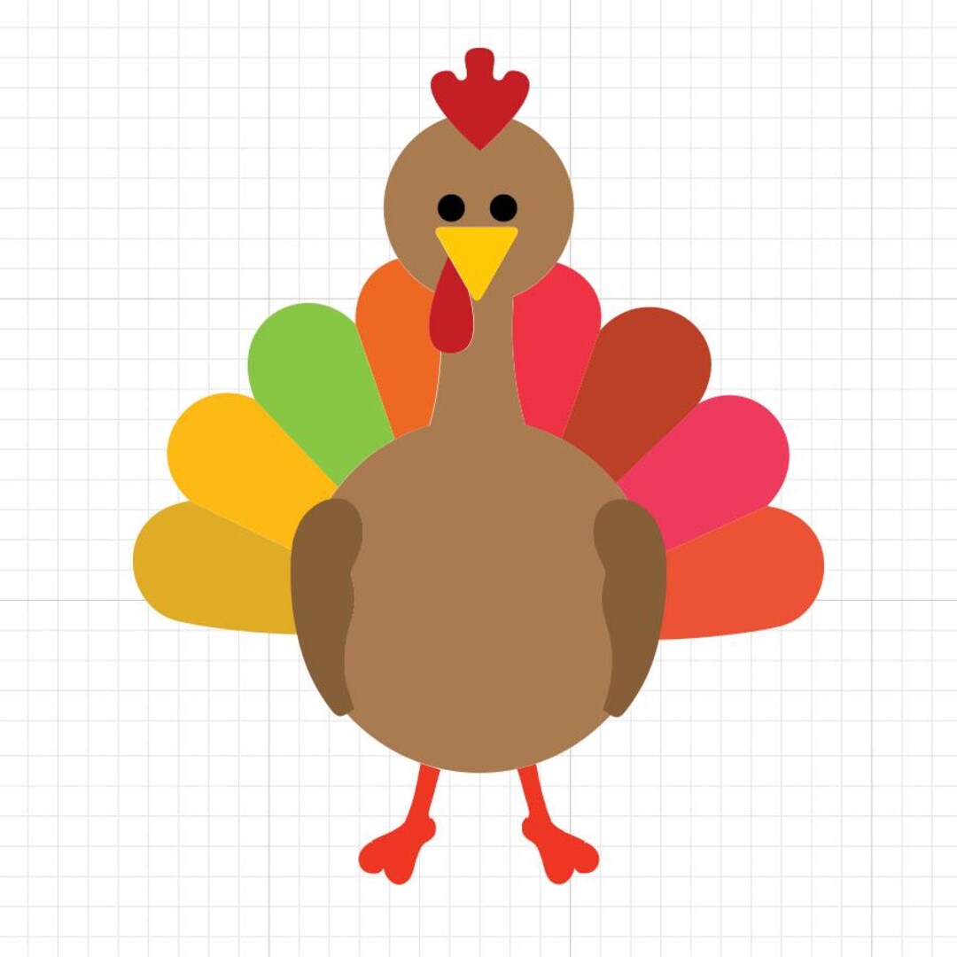 Turkey SVG | Thanksgiving Craft Cut File | Cricut & Silhouette | DIY ...