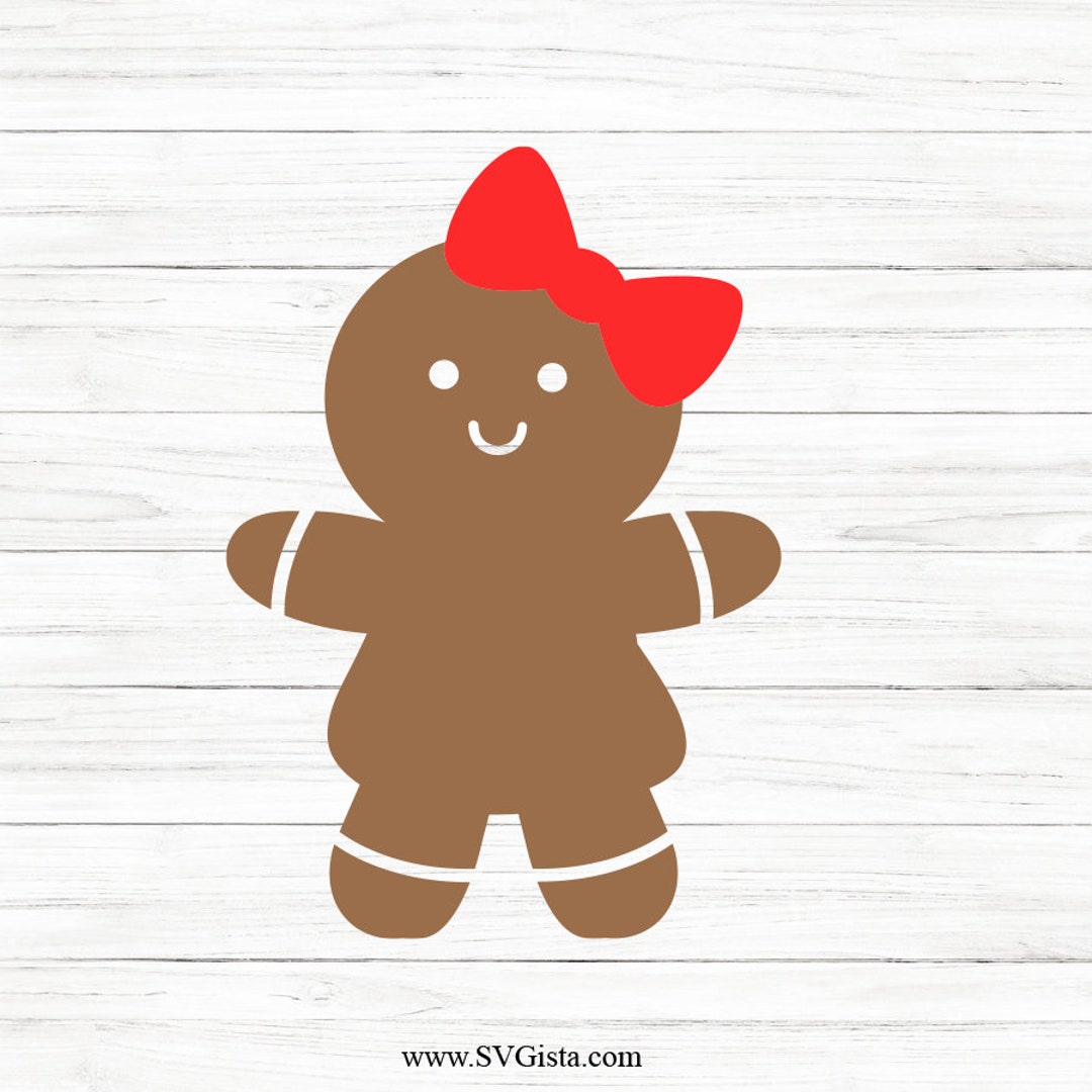 Gingerbread Svg, Svg Files, Svg Files for Cricut, Svg Cricut, Svg ...