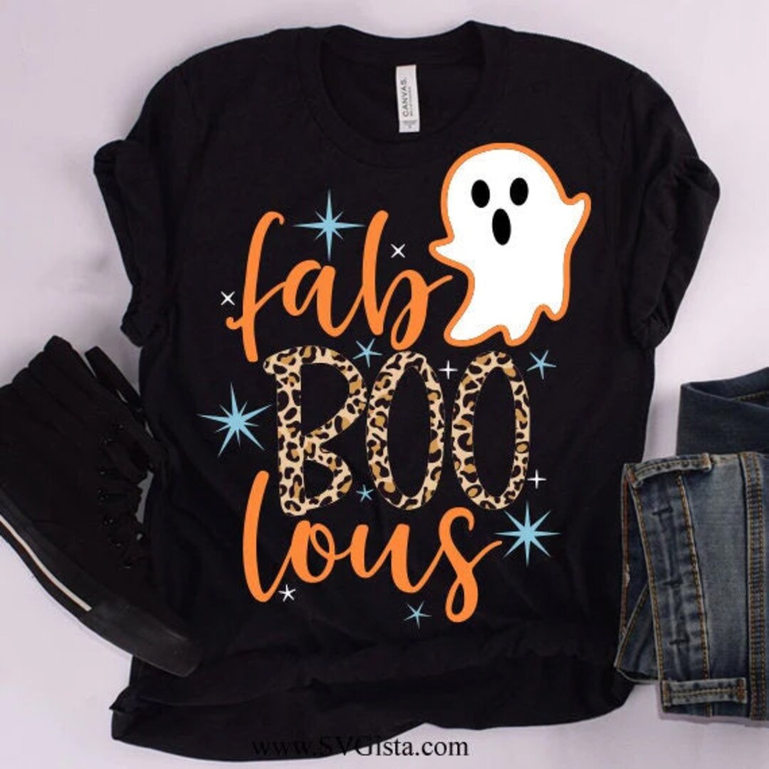 Fab Boo Lous Halloween Svg, Svg Files, Svg Files for Cricut, Svg for ...
