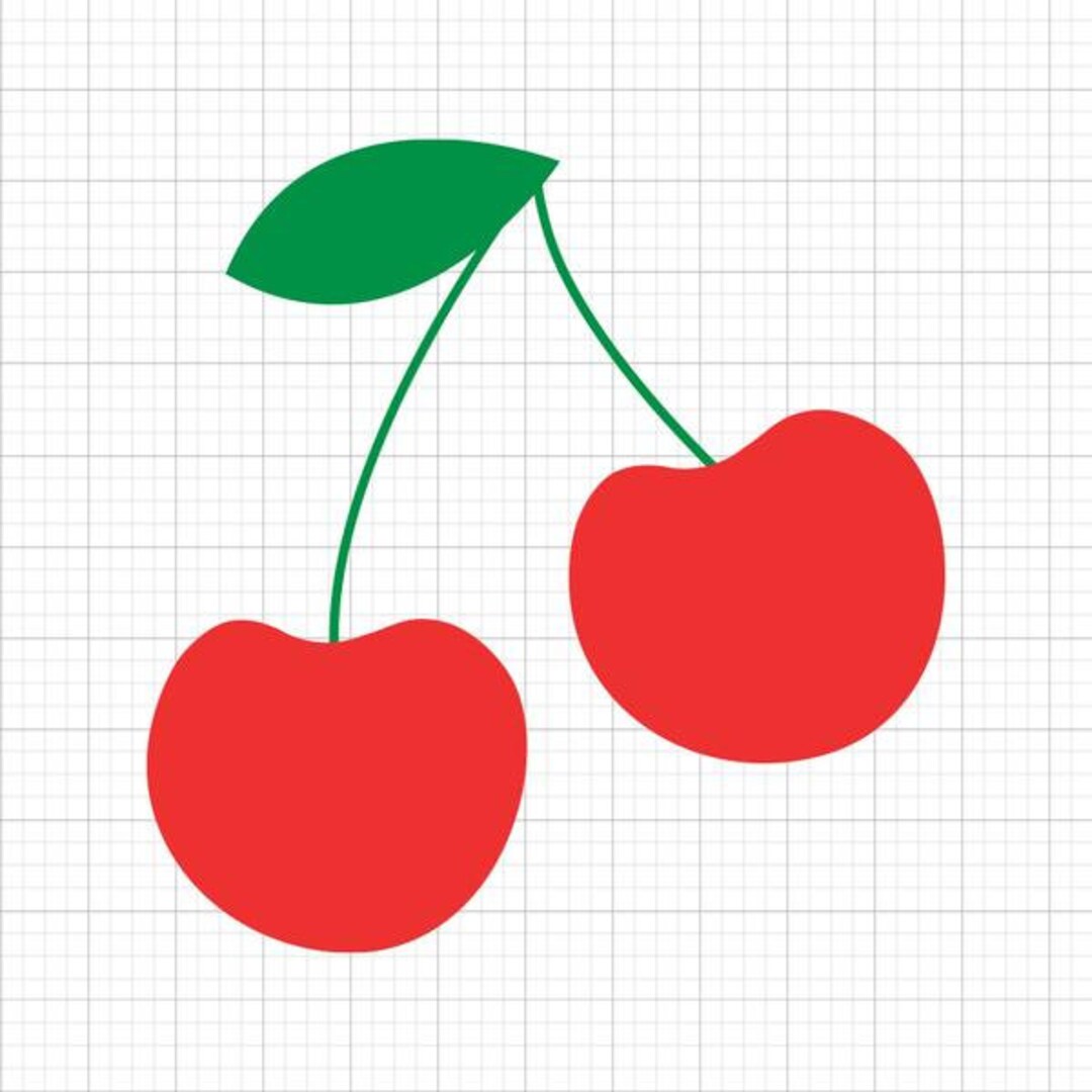 Cherries Svg Cricut Svg Files Shirt Svg Silhouette Svg for - Etsy