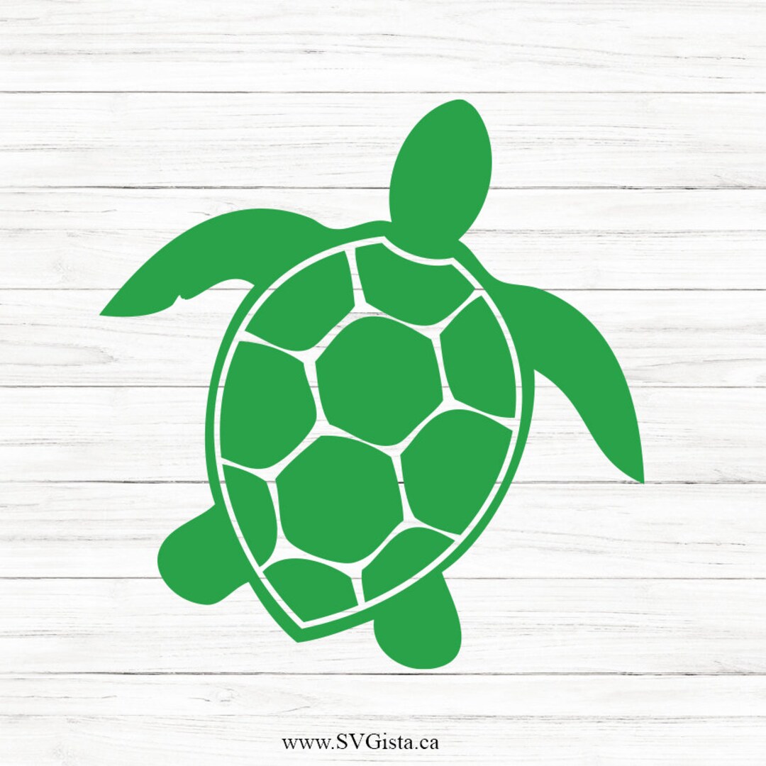 Turtle Svg Cut File, Cricut Svg Files, Silhouette Svg, Instant Download ...