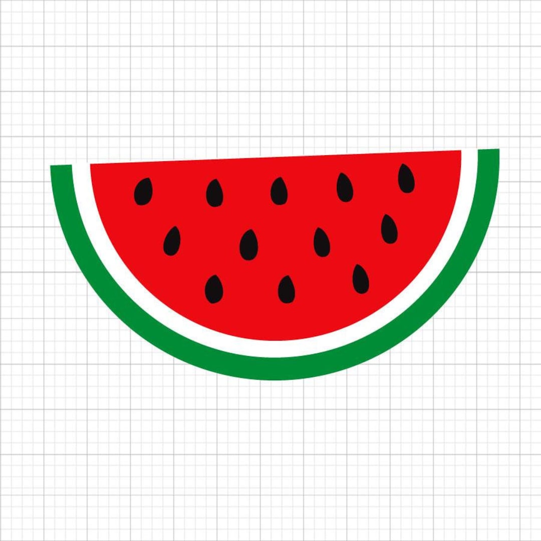 Watermelon Slice SVG Files for Cricut | Digital Download | SVG Designs ...