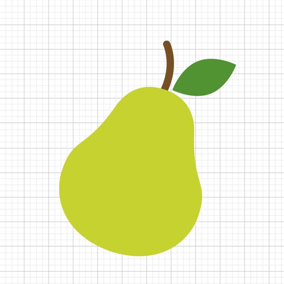 Svg archivo pera Svg Cricut Svg archivos camisa Svg silueta - Etsy México