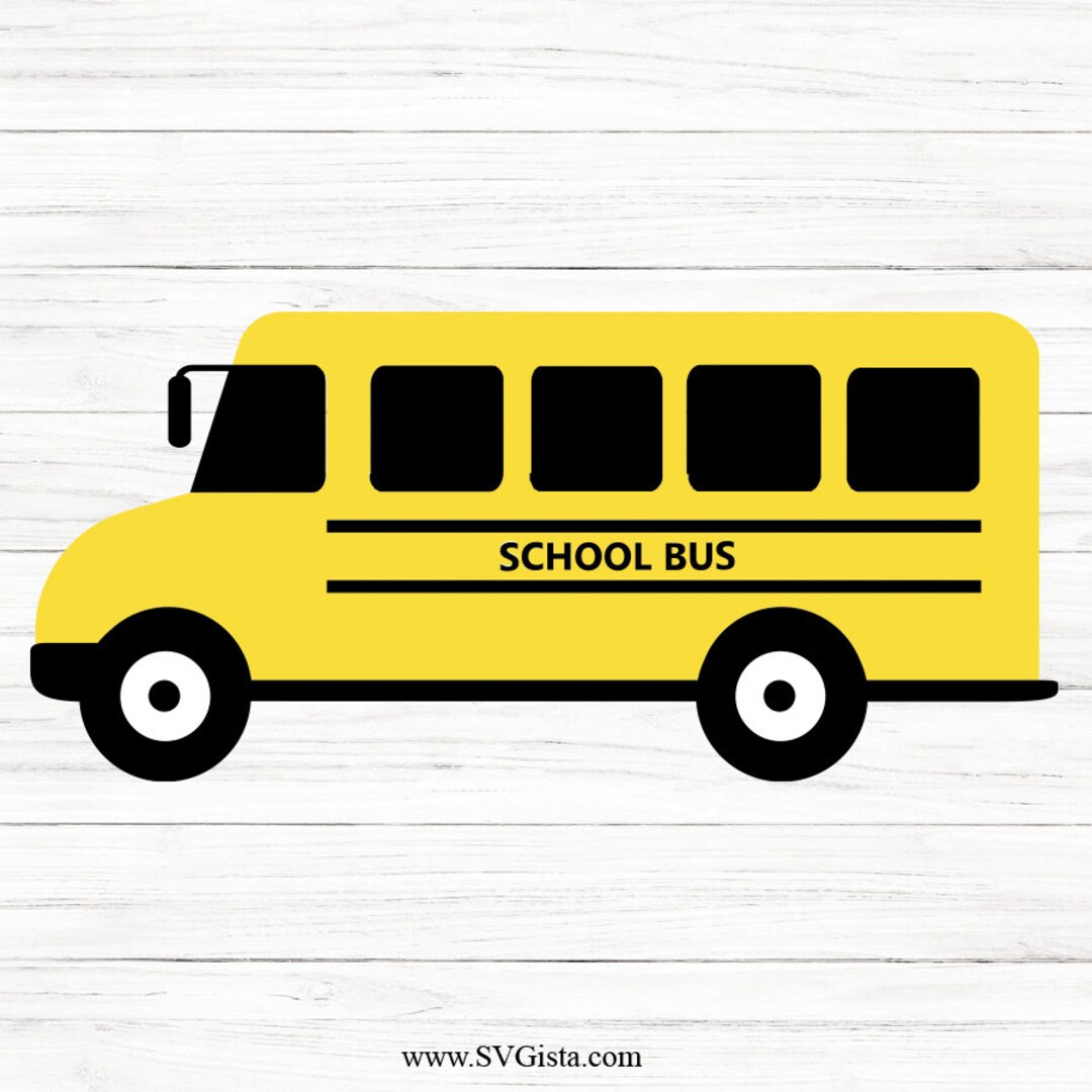 School Bus Svg, Svg Files, Svg Files for Cricut, Svg Cricut, Svg Images ...