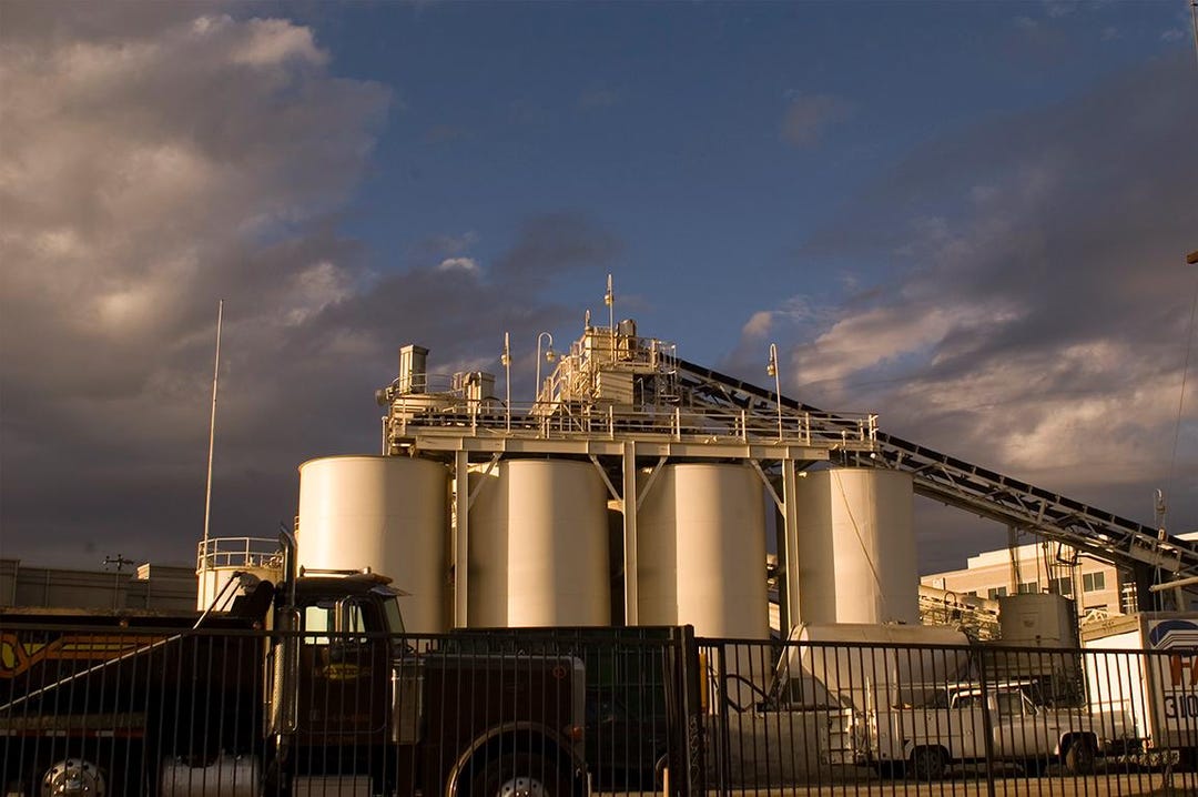 Truck and Silos Hollywood California Photograph Birthday Gift Wall Art ...