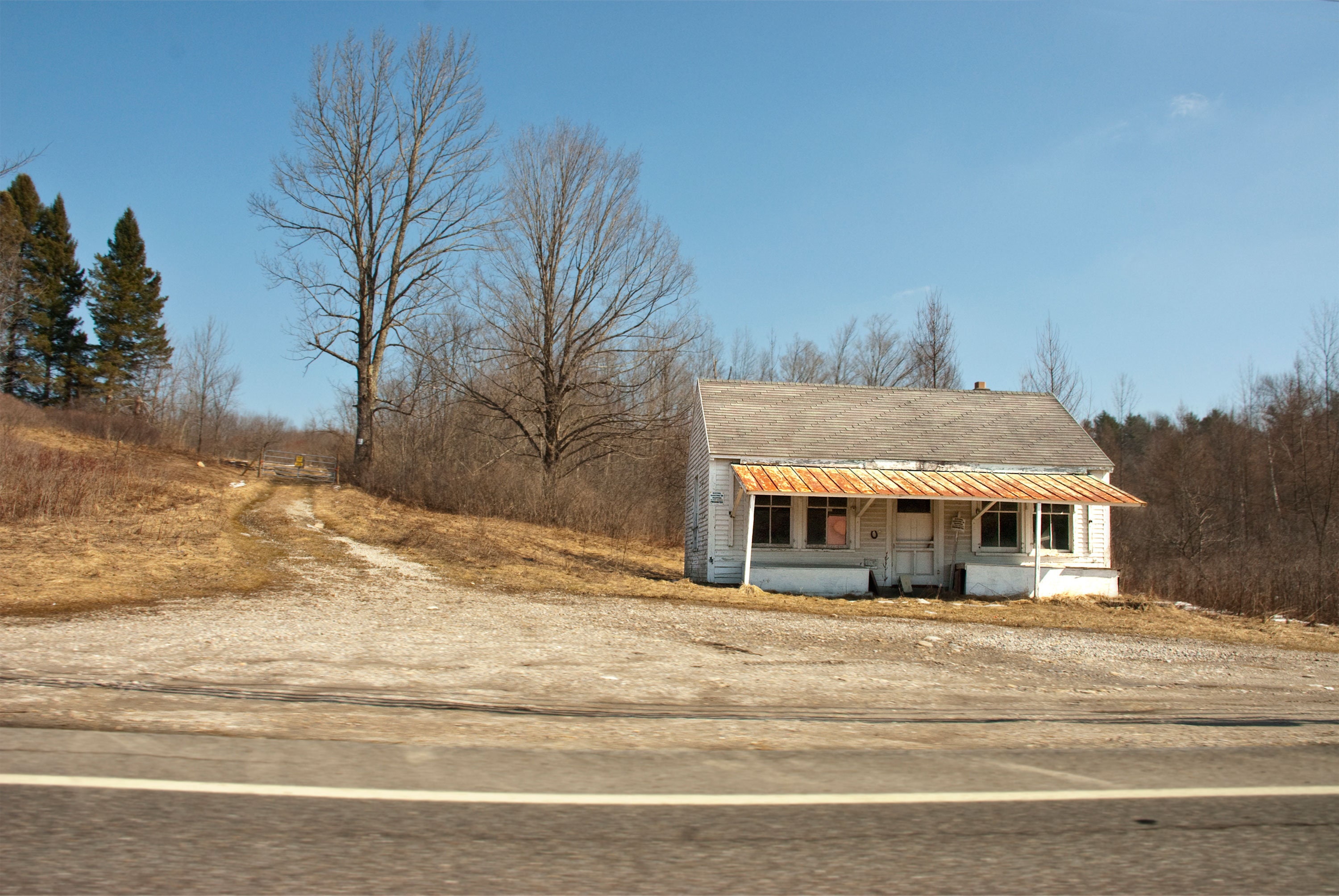 Roadside Shack Color fotografía regalo de cumpleaños arte de pared ...