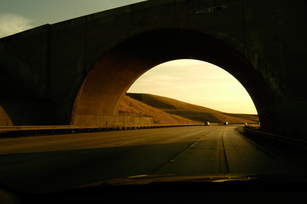 Driving on California Highway 2002 Color Photograph Birthday - Etsy