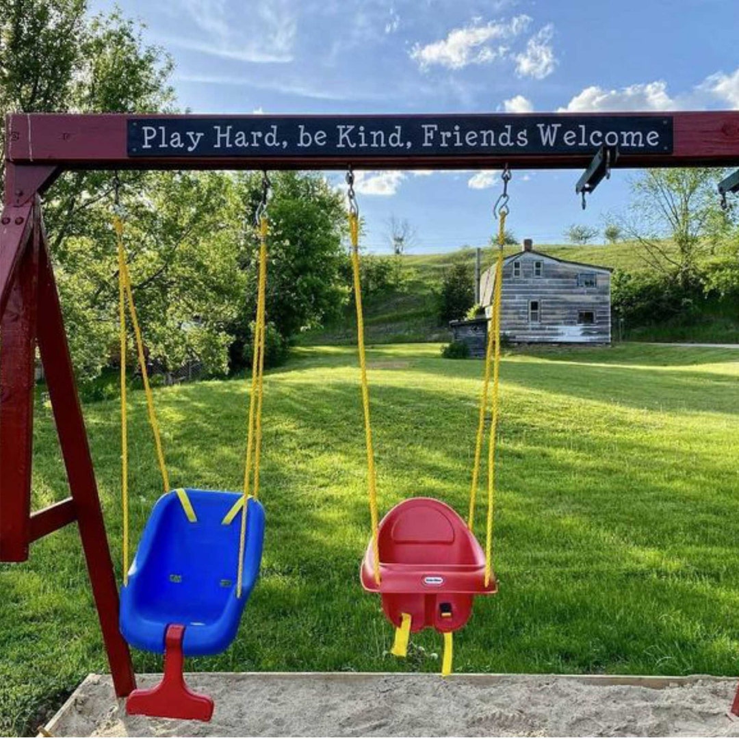 Kids Playground Sign Outdoor Kids Sign Outdoor Custom Wood - Etsy Canada