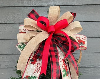 Christmas Truck Tree Topper - Etsy