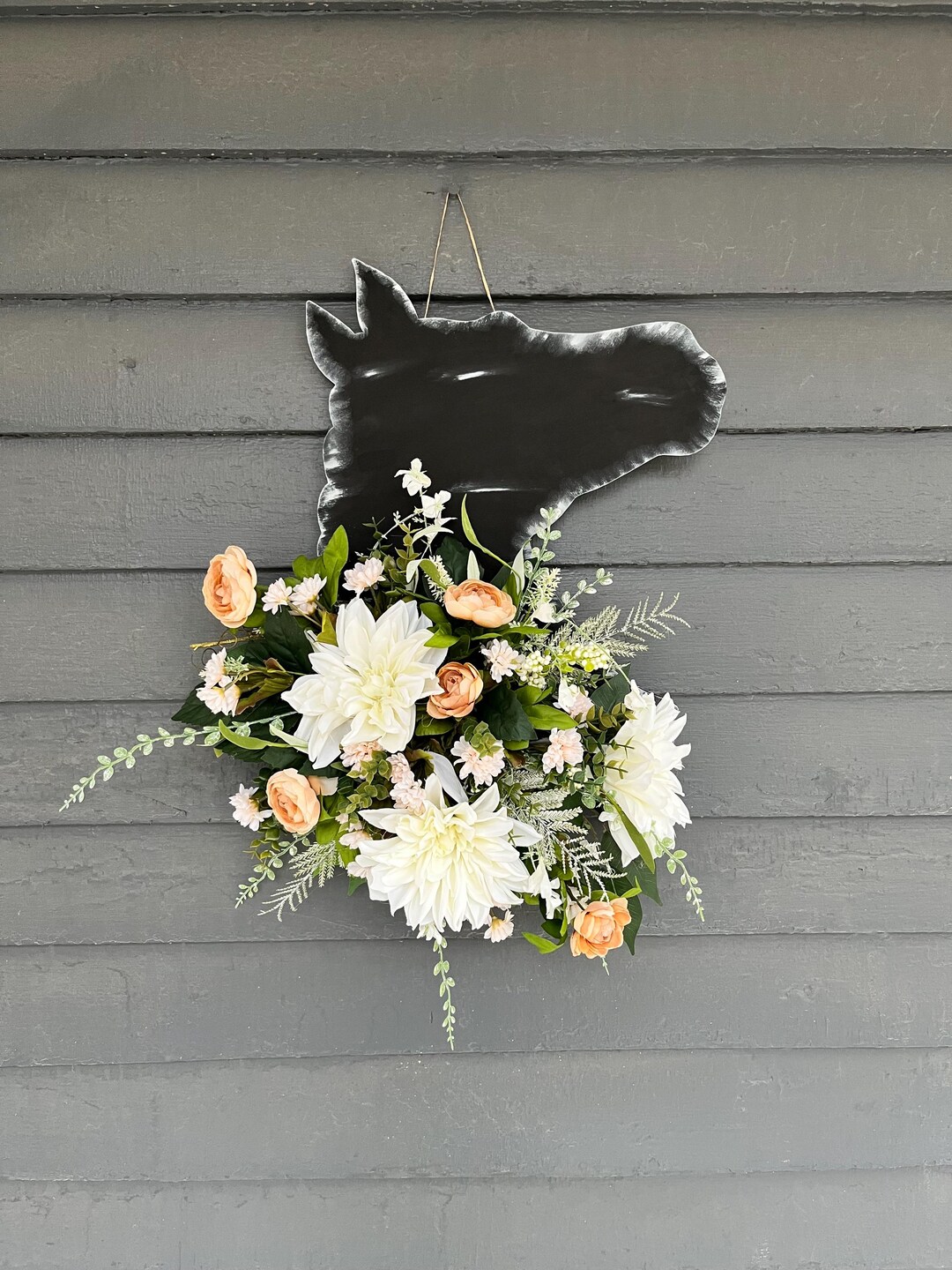 Everyday Welcome Door Hanger, Horse Door Hanger, Welcome Door Hanger ...