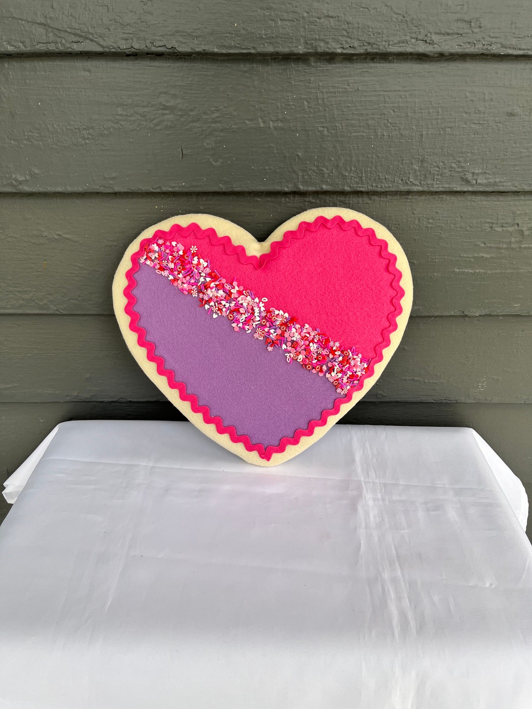 Heart Wreath Attachment, Wreath Attachment, Valentines Wreath, Heart ...