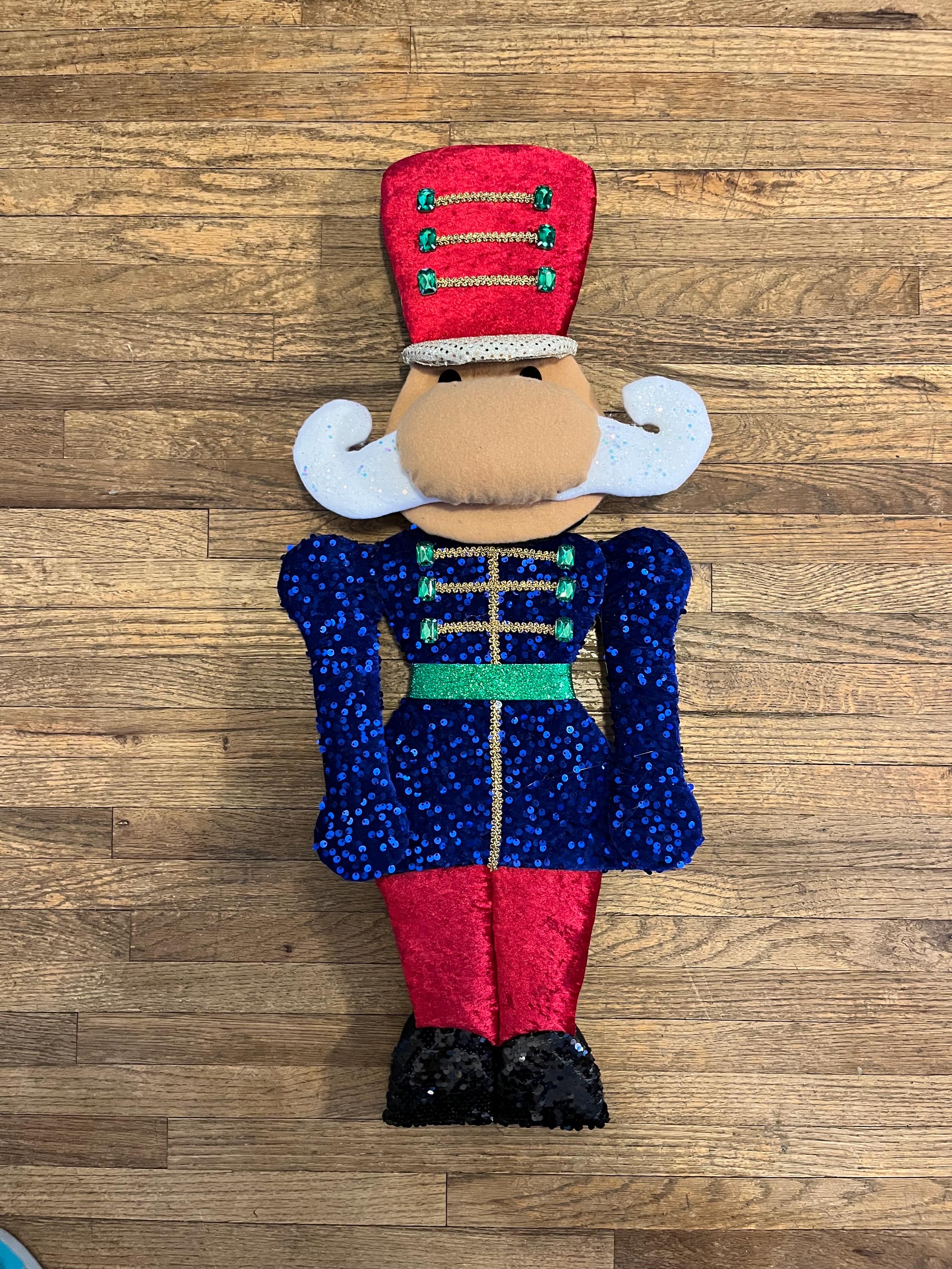 Traditional Nutcracker Wreath Attachment, Christmas, Christmas Decor ...