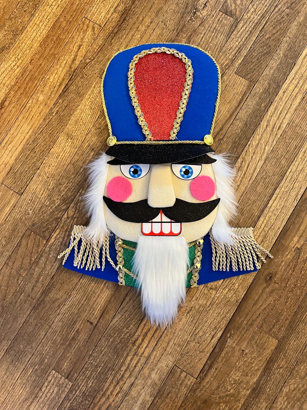 Traditional Nutcracker Wreath Attachment, Christmas, - Etsy