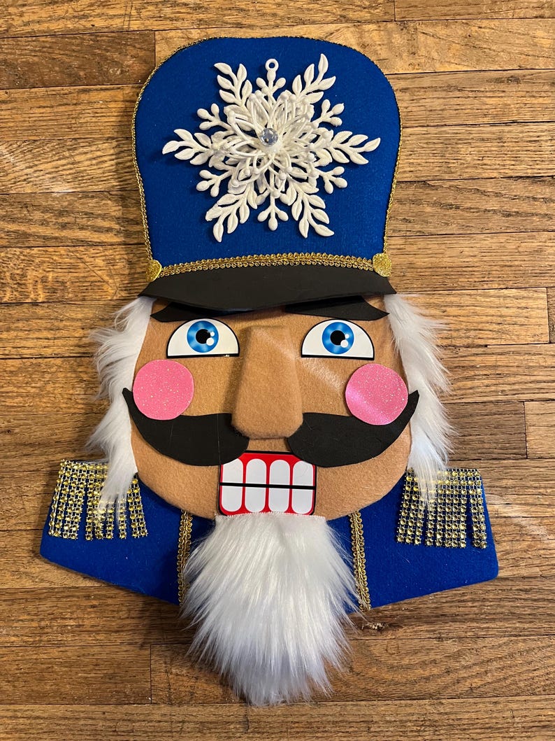 Nutcracker Wreath Attachment, Wreath Attachment, Christmas Wreath ...