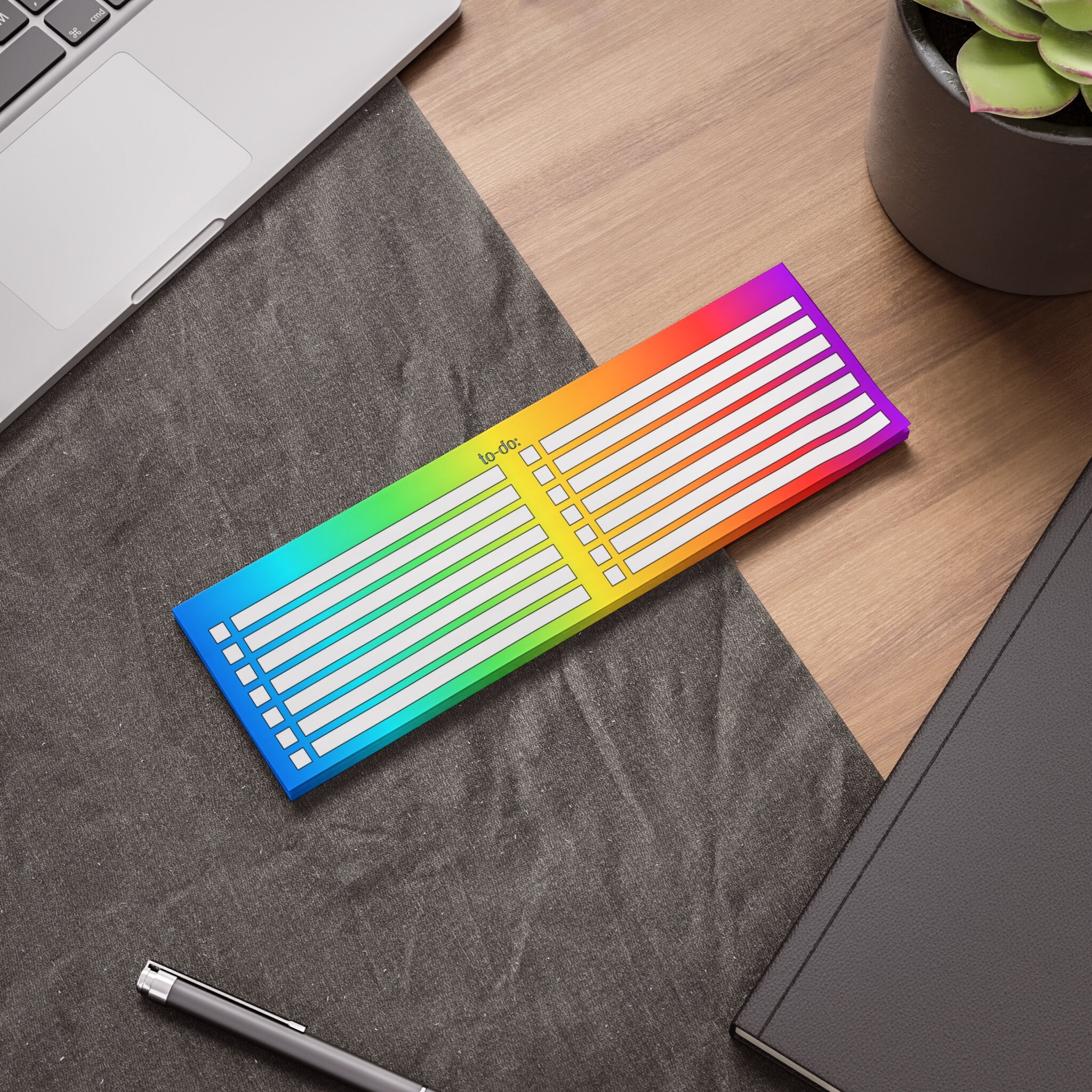 Rainbow To-do Post-it® Note Pads - Etsy