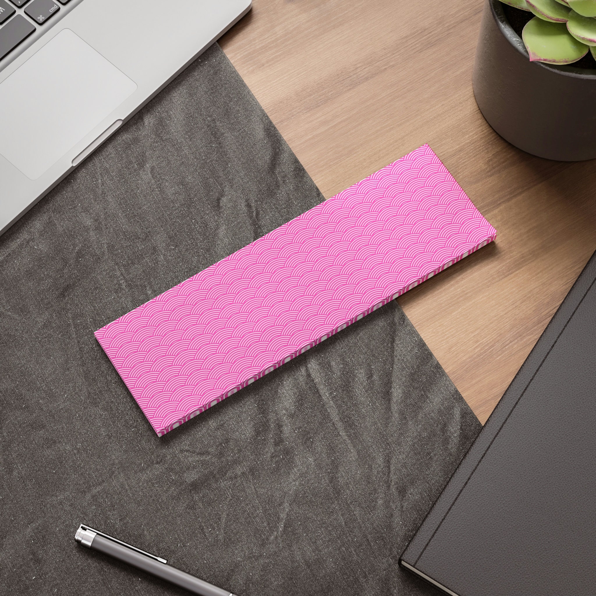 Eco Post-its Pink Seamless Wave Pattern Post-it® Note Pads Get ...
