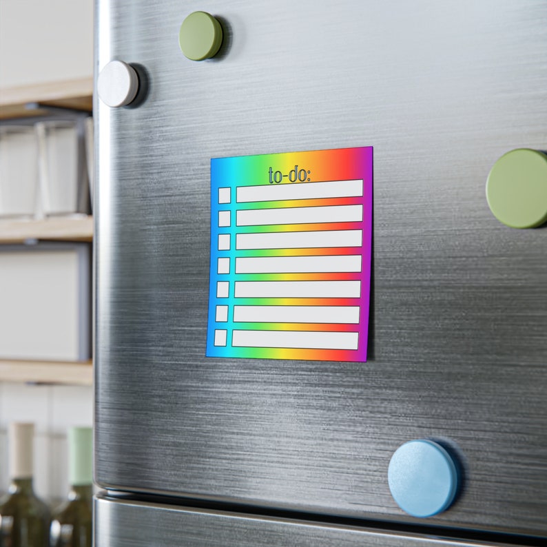 Rainbow To-do Post-it® Note Pads - Etsy