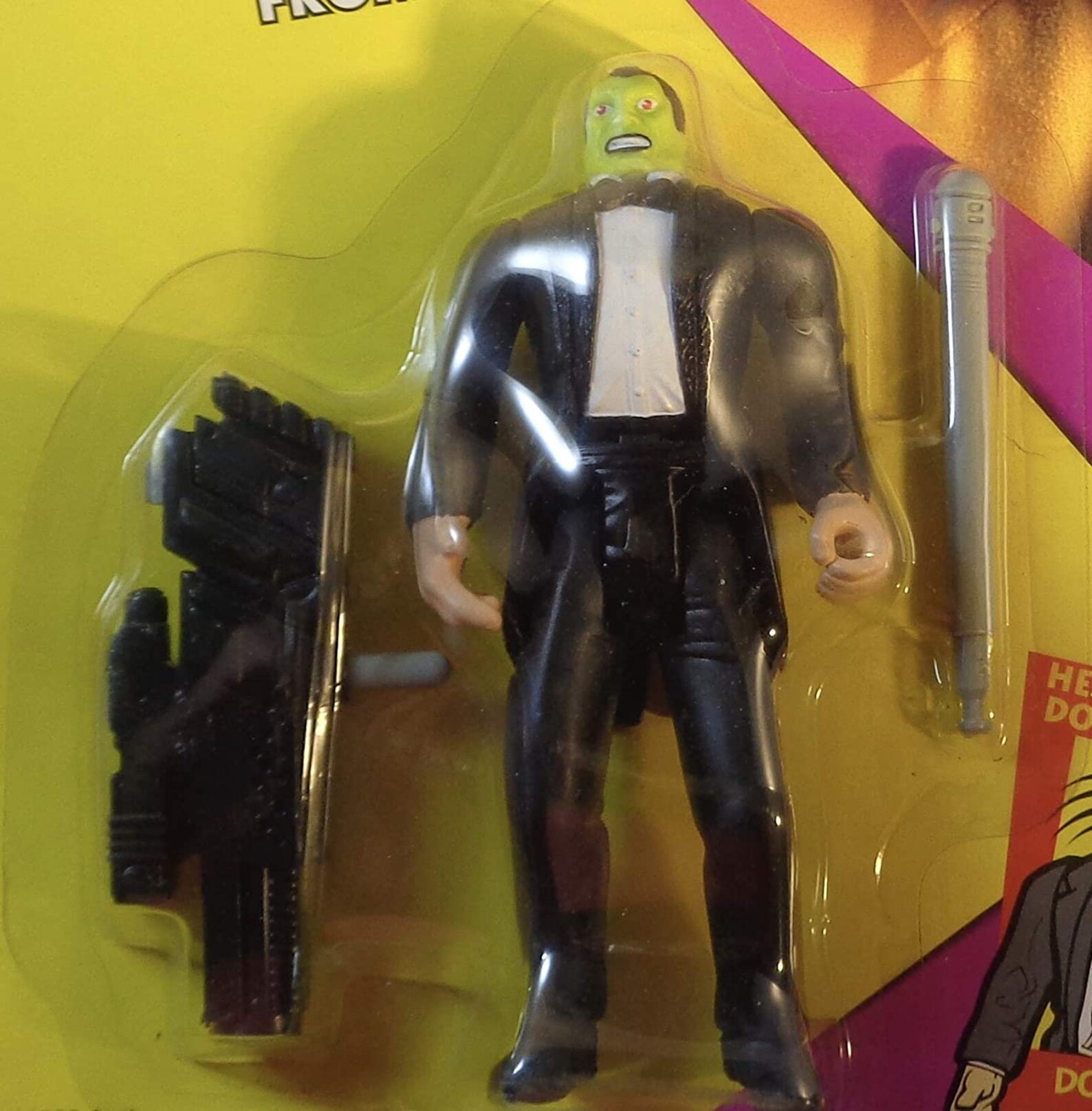 The Mask 5 Peter Greene as Heads-Up Dorian Action Figure | Etsy