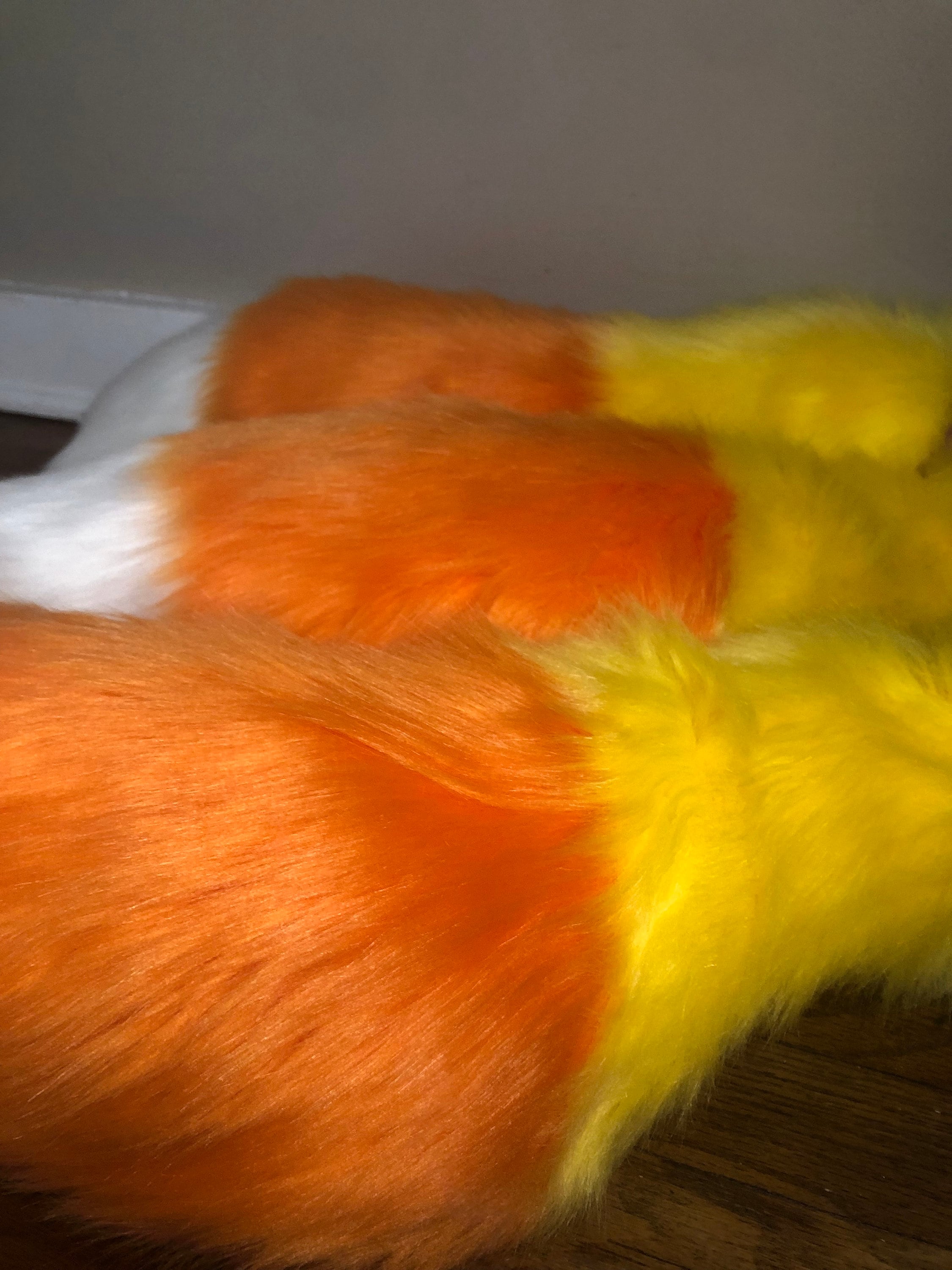 Candy Corn Furry Tails 20 Off - Etsy