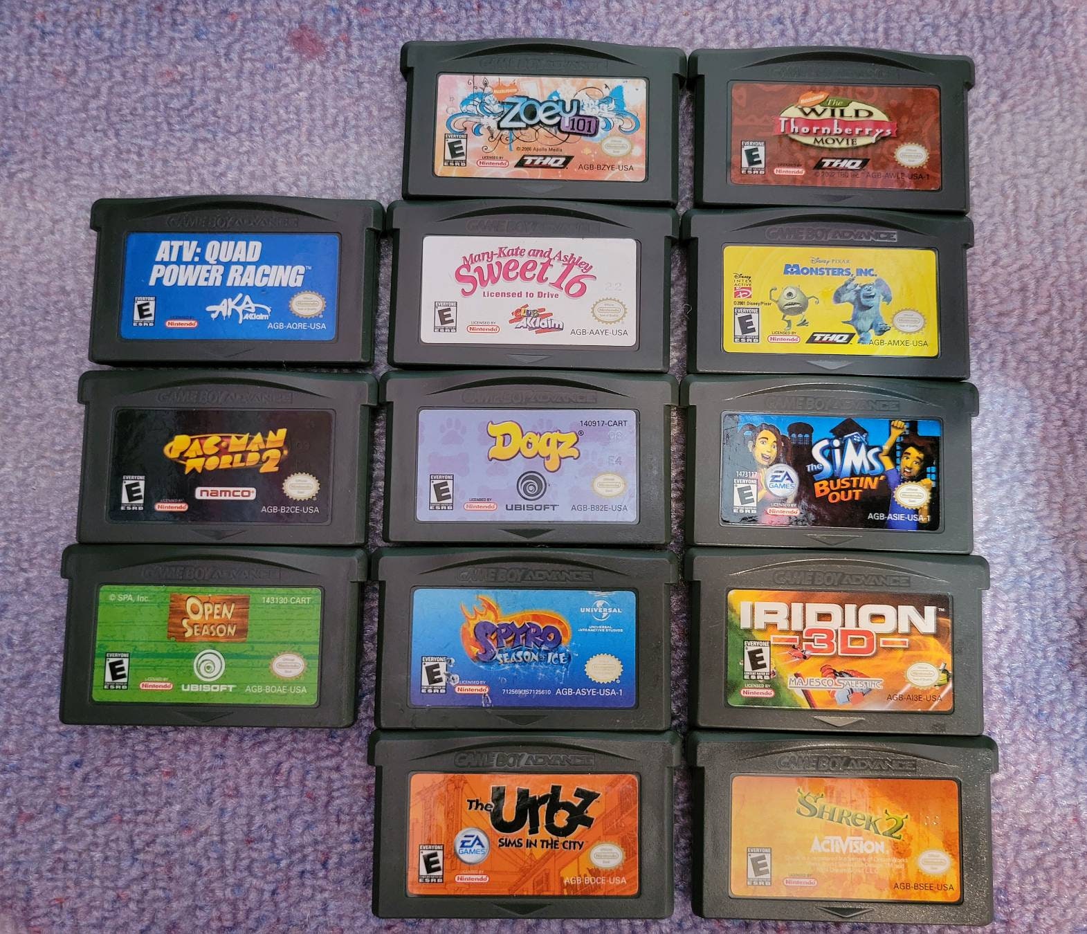 Gameboy Advance Games, Gameboy Advance SP Games, Retro Games, Nintendo ...