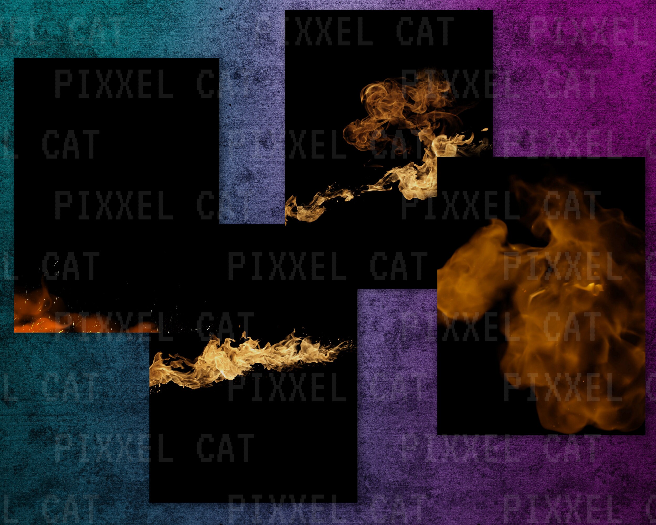 Realistic Fire Overlays for Photoshop, High Quality Photoshop Overlays ...
