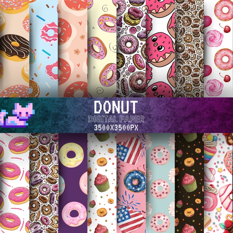 Donut Scrapbook - Etsy