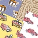 Retro Race Car Digital Paper Pack: Vintage Seamless Patterns (instant ...