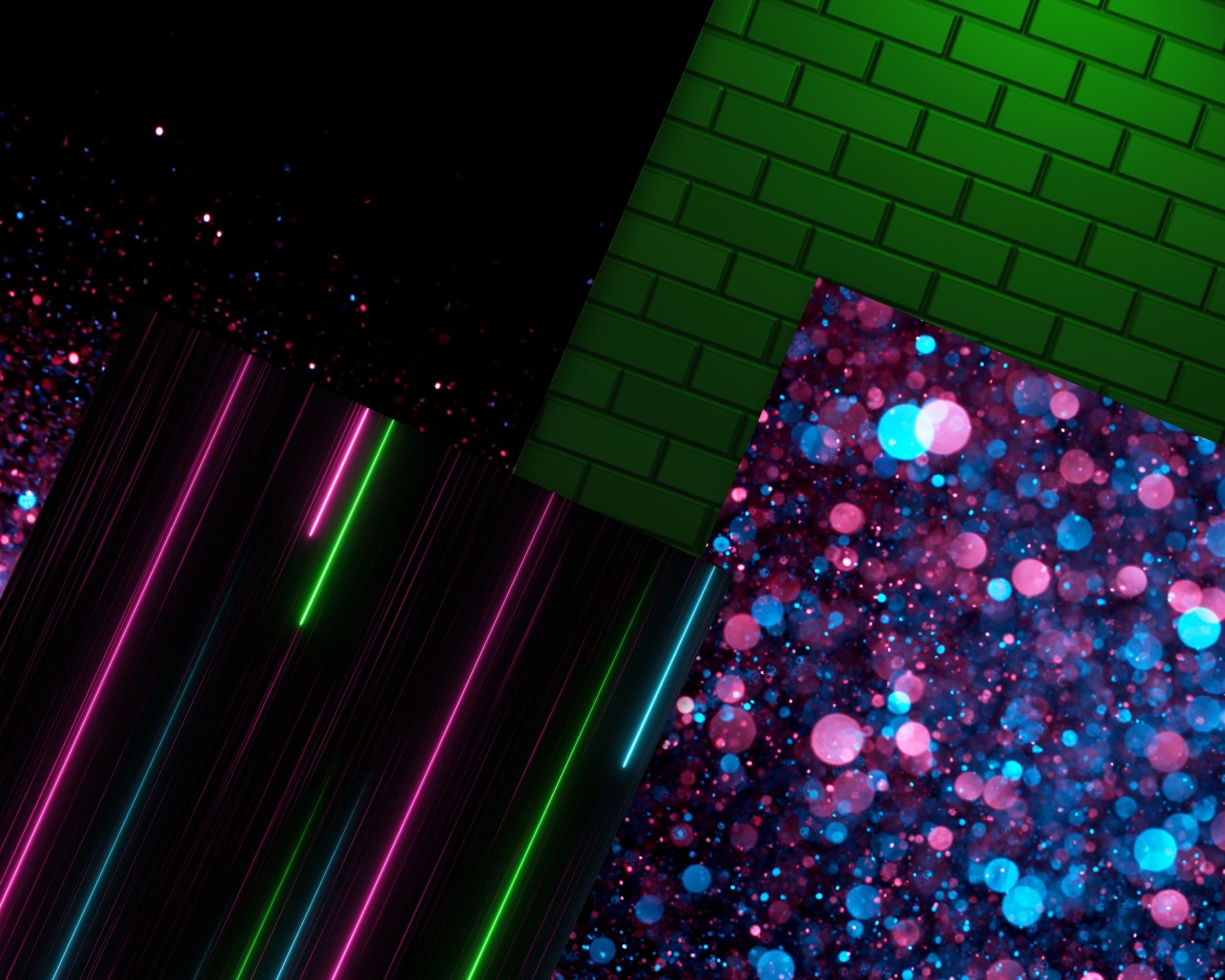 Neon Digital Paper: Glow in the Dark Backgrounds (20 JPG Files) - Etsy