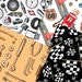 Retro Race Car Digital Paper Pack: Vintage Seamless Patterns (instant ...