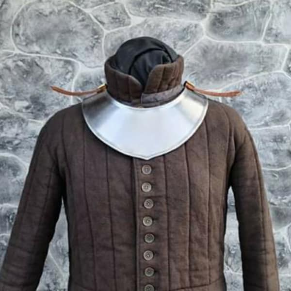 Leather Gorget - Etsy