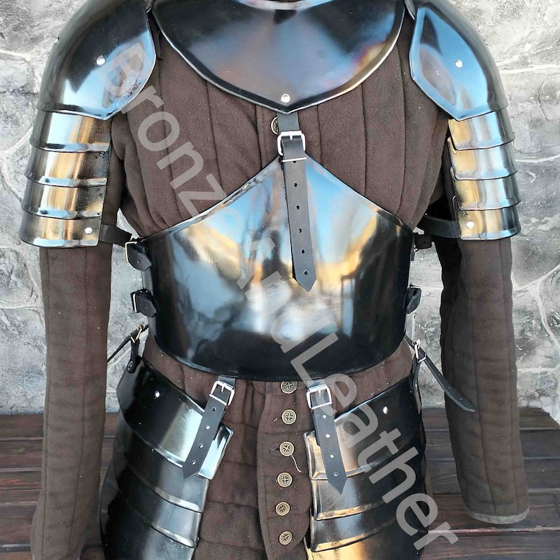 Leather Gorget - Etsy