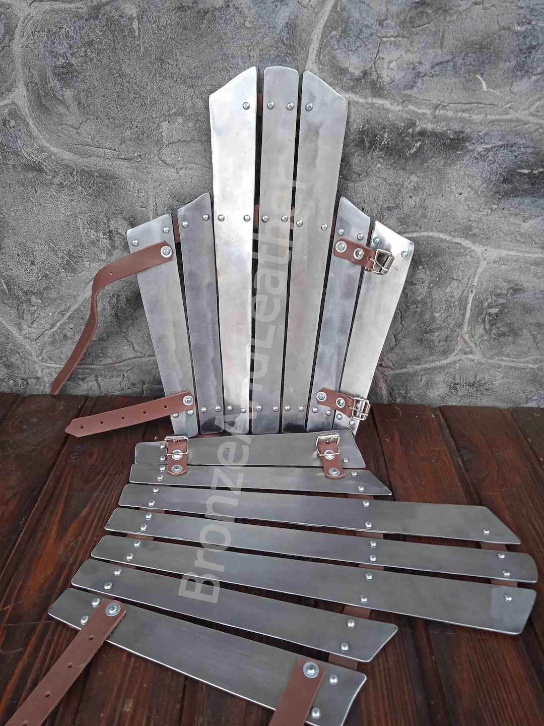 Steel Plate Greaves: Early Medieval Armor - Etsy