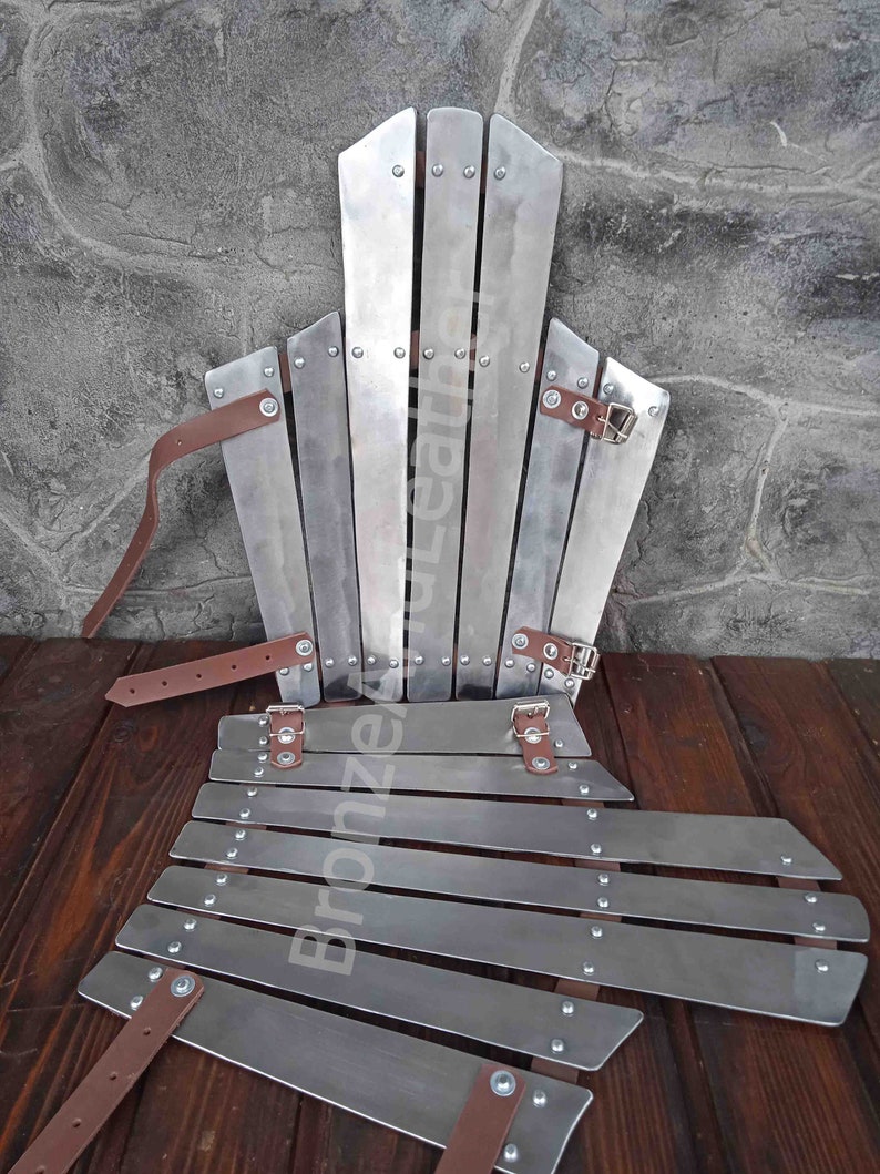 Steel Plate Greaves: Early Medieval Armor - Etsy