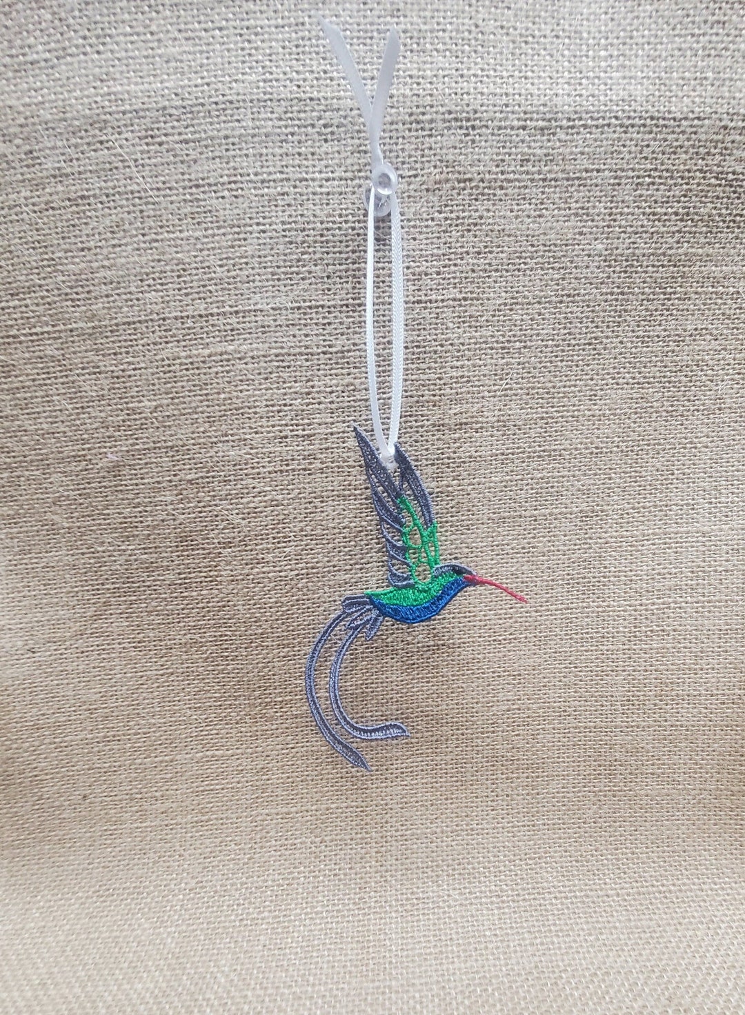Graceful Lace Hummingbird Ornaments, Bird Ornaments - Etsy
