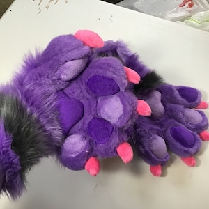 CUSTOM Fursuit 5 Finger Hand Paws - Etsy