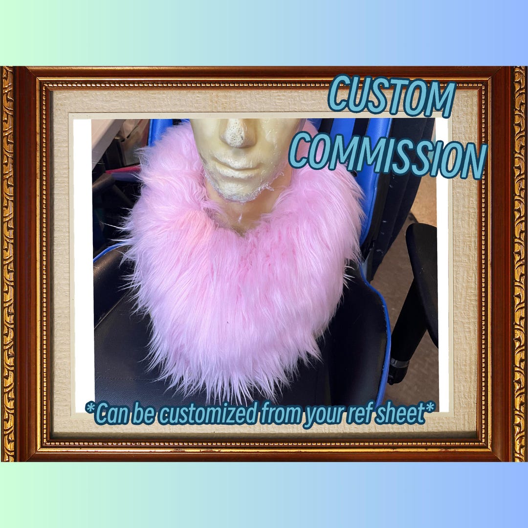 CUSTOM - Fursuit Neck Donut Poof - Etsy