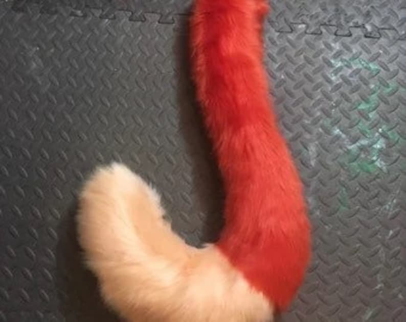 CUSTOM Curled Cat Fursuit Tail - Etsy