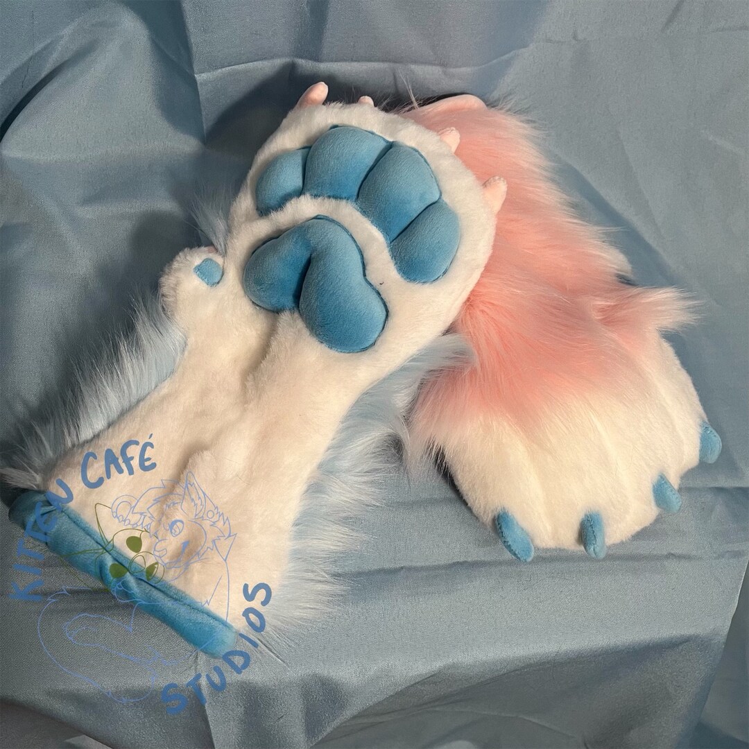 CUSTOM Fursuit Mitten Paws ADULT SIZE - Etsy