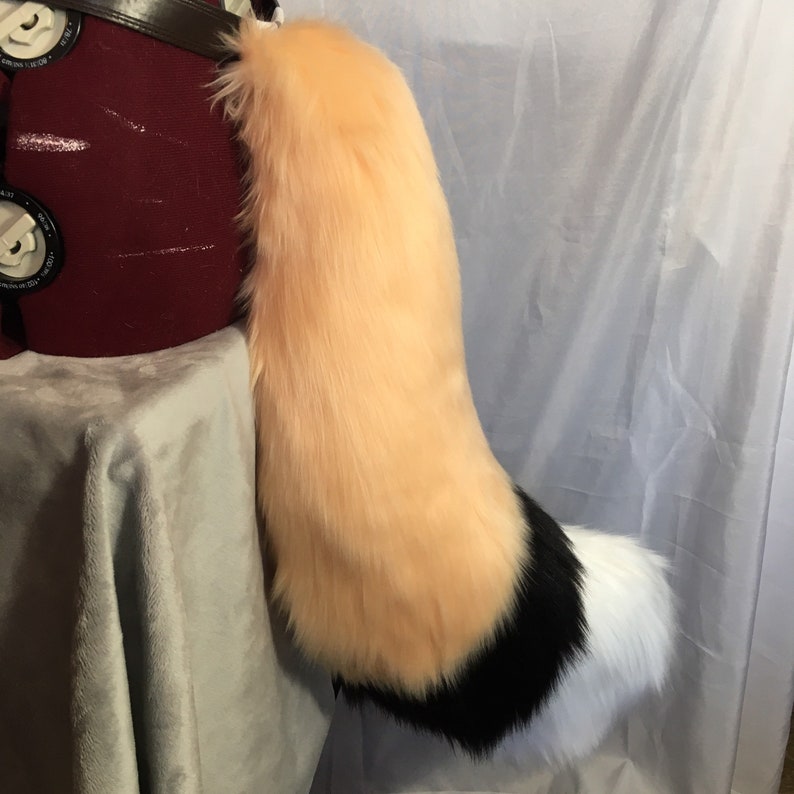 CUSTOM Large Fox Fursuit Tail | Etsy