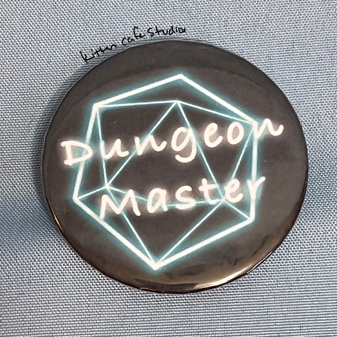Dungeon Master DND Alignment 2 Pin Button - Etsy